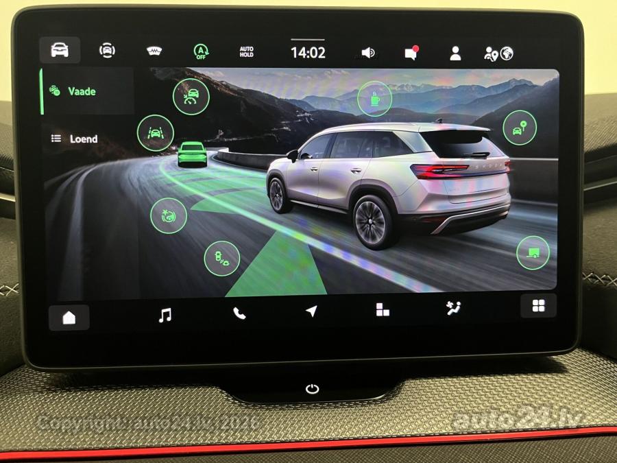 Pelēks Skoda Kodiaq 2026 Tallina, ar dzinēja tilpumu 2.00 L un nobraukumu 6 tūkst. km par 44900 €, foto 23 vietnē AUTOMOTO.COM.LV