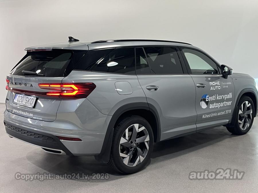 Pelēks Skoda Kodiaq 2026 Tallina, ar dzinēja tilpumu 2.00 L un nobraukumu 6 tūkst. km par 44900 €, foto 31 vietnē AUTOMOTO.COM.LV