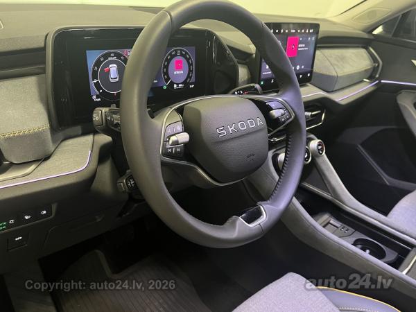 Skoda Kodiaq 2026 in Tallinn on AUTOMOTO.COM.LV Grey Skoda Kodiaq 2026 in Tallinn, with an engine capacity of 2.00 L and mileage of 3 thousand km for 43900 €, photo 8 on AUTOMOTO.COM.LV