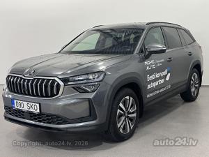 Grey Skoda Kodiaq 2026 in Tallinn, with an engine capacity of 1.50 L and mileage of 3 thousand km for 40500 €, photo  on AUTOMOTO.COM.LV