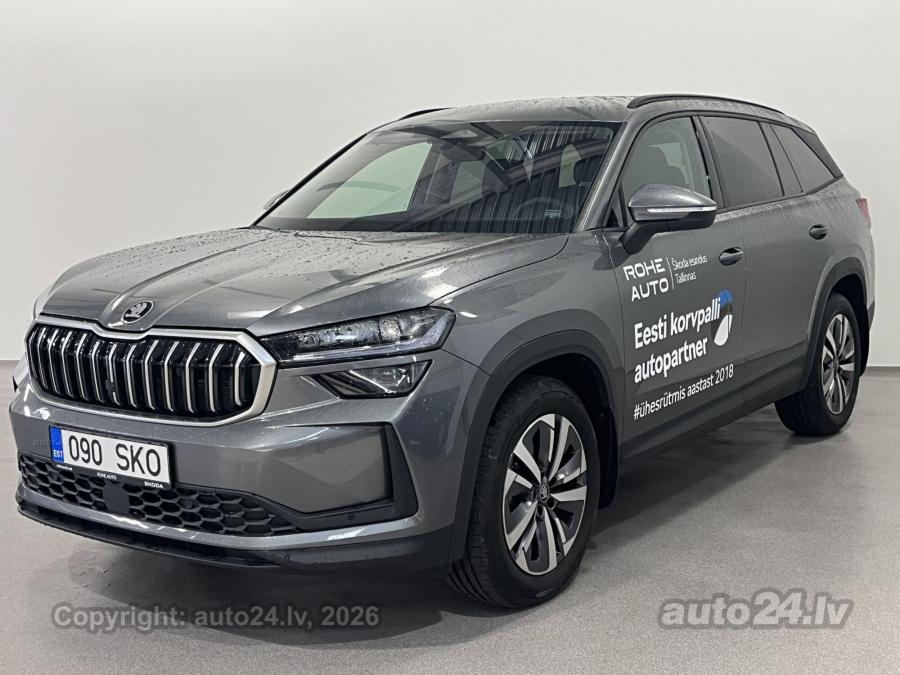 Grey Skoda Kodiaq 2026 in Tallinn, with an engine capacity of 1.50 L and mileage of 3 thousand km for 40500 €, photo 1 on AUTOMOTO.COM.LV