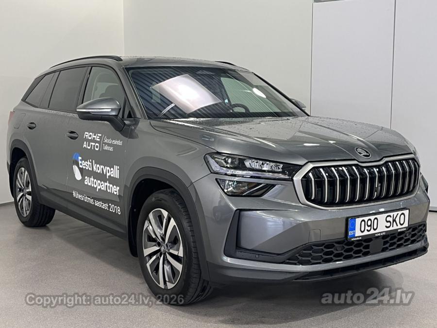 Grey Skoda Kodiaq 2026 in Tallinn, with an engine capacity of 1.50 L and mileage of 3 thousand km for 40500 €, photo 4 on AUTOMOTO.COM.LV