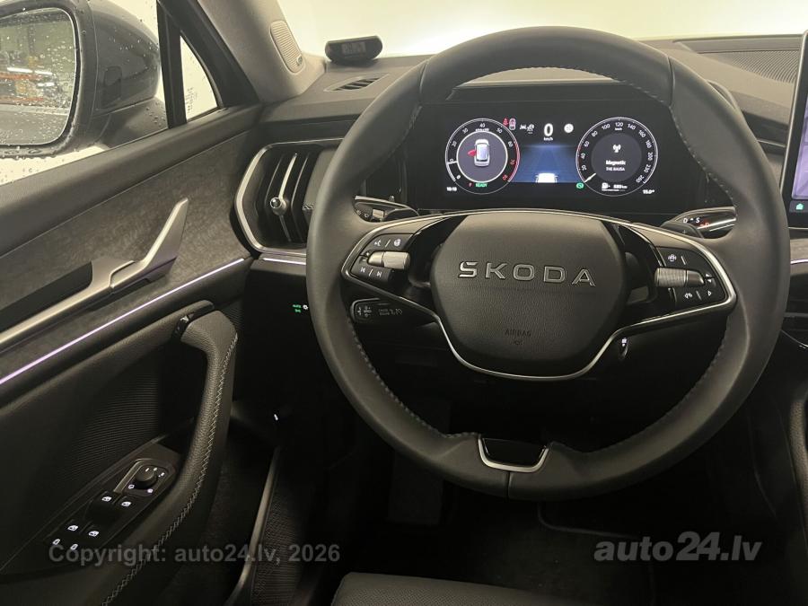 Grey Skoda Kodiaq 2026 in Tallinn, with an engine capacity of 1.50 L and mileage of 3 thousand km for 40500 €, photo 11 on AUTOMOTO.COM.LV