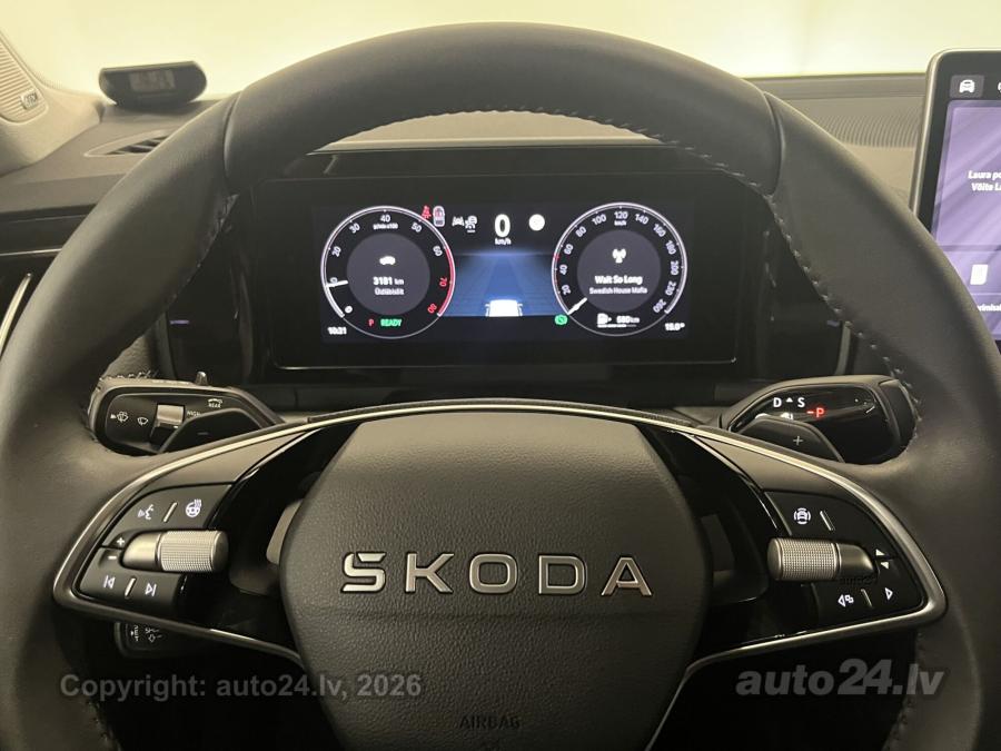 Grey Skoda Kodiaq 2026 in Tallinn, with an engine capacity of 1.50 L and mileage of 3 thousand km for 40500 €, photo 20 on AUTOMOTO.COM.LV