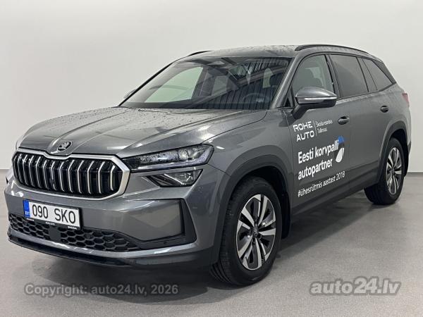 Skoda Kodiaq 2026 in Tallinn on AUTOMOTO.COM.LV Grey Skoda Kodiaq 2026 in Tallinn, with an engine capacity of 1.50 L and mileage of 3 thousand km for 40500 €, photo 1 on AUTOMOTO.COM.LV