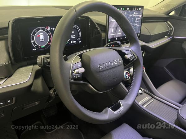 Skoda Kodiaq 2026 in Tallinn on AUTOMOTO.COM.LV Grey Skoda Kodiaq 2026 in Tallinn, with an engine capacity of 1.50 L and mileage of 3 thousand km for 40500 €, photo 8 on AUTOMOTO.COM.LV