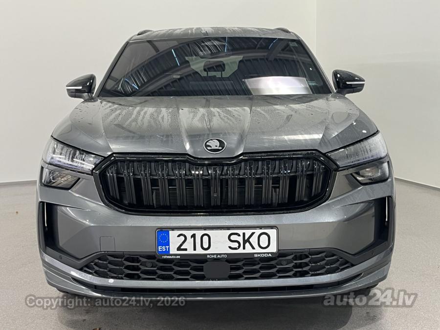 Grey Skoda Kodiaq 2026 in Tallinn, with an engine capacity of 1.50 L and mileage of 5 thousand km for 41900 €, photo 3 on AUTOMOTO.COM.LV