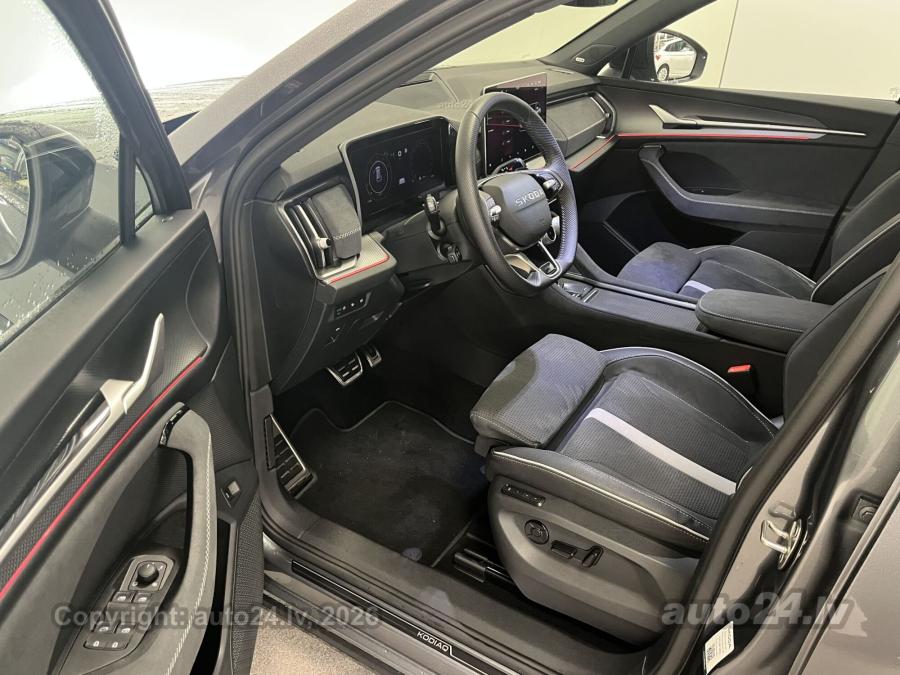 Grey Skoda Kodiaq 2026 in Tallinn, with an engine capacity of 1.50 L and mileage of 5 thousand km for 41900 €, photo 7 on AUTOMOTO.COM.LV