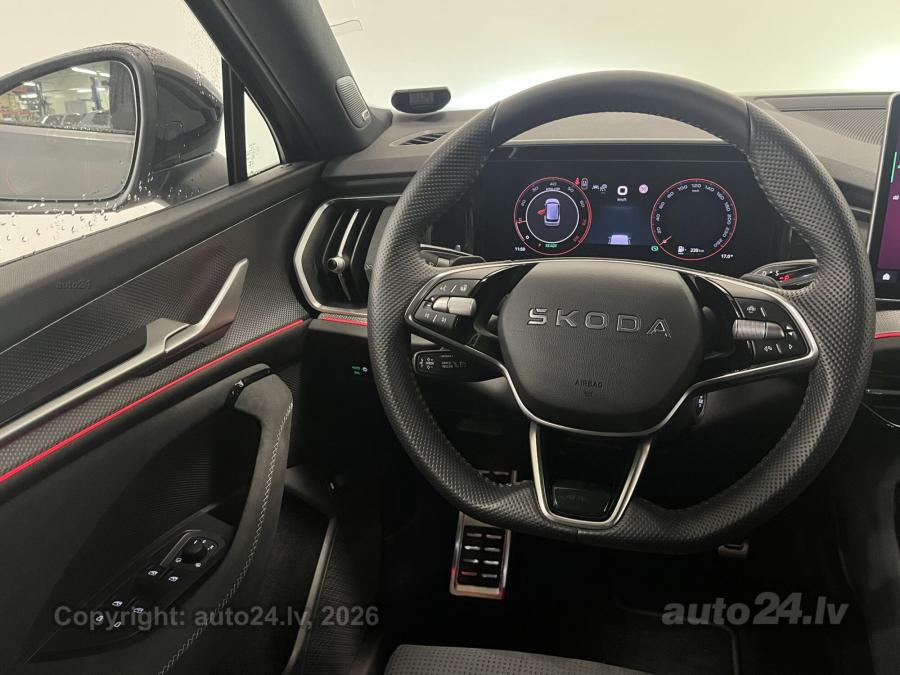 Grey Skoda Kodiaq 2026 in Tallinn, with an engine capacity of 1.50 L and mileage of 5 thousand km for 41900 €, photo 11 on AUTOMOTO.COM.LV