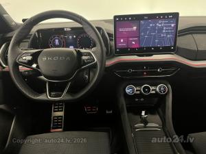 Grey Skoda Kodiaq 2026 in Tallinn, with an engine capacity of 1.50 L and mileage of 5 thousand km for 41900 €, photo 12 on AUTOMOTO.COM.LV
