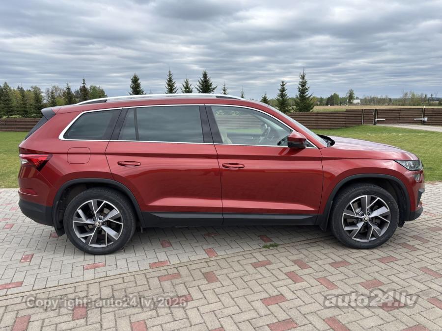 Orange Skoda Kodiaq 2022 in Tartu, with an engine capacity of 2.00 L and mileage of 130 thousand km for 26000 €, photo 4 on AUTOMOTO.COM.LV