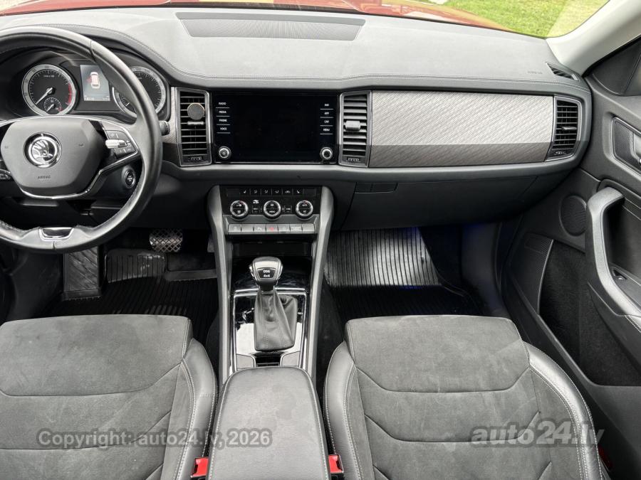 Orange Skoda Kodiaq 2022 in Tartu, with an engine capacity of 2.00 L and mileage of 130 thousand km for 26000 €, photo 6 on AUTOMOTO.COM.LV