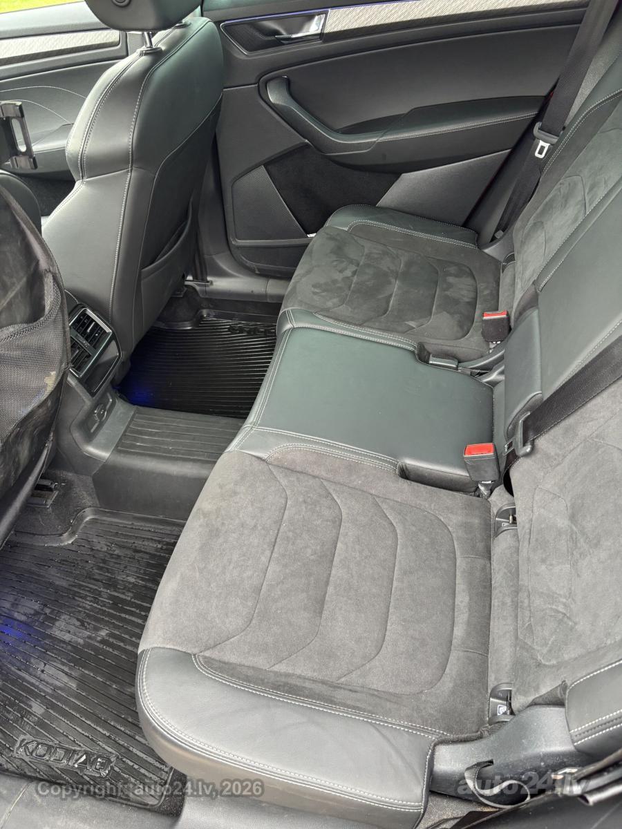 Orange Skoda Kodiaq 2022 in Tartu, with an engine capacity of 2.00 L and mileage of 130 thousand km for 26000 €, photo 8 on AUTOMOTO.COM.LV