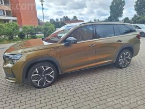 Orange Skoda Kodiaq 2025 in Liepaja, with an engine capacity of 1.50 L and mileage of 5 thousand km for 38990 €, photo  on AUTOMOTO.COM.LV