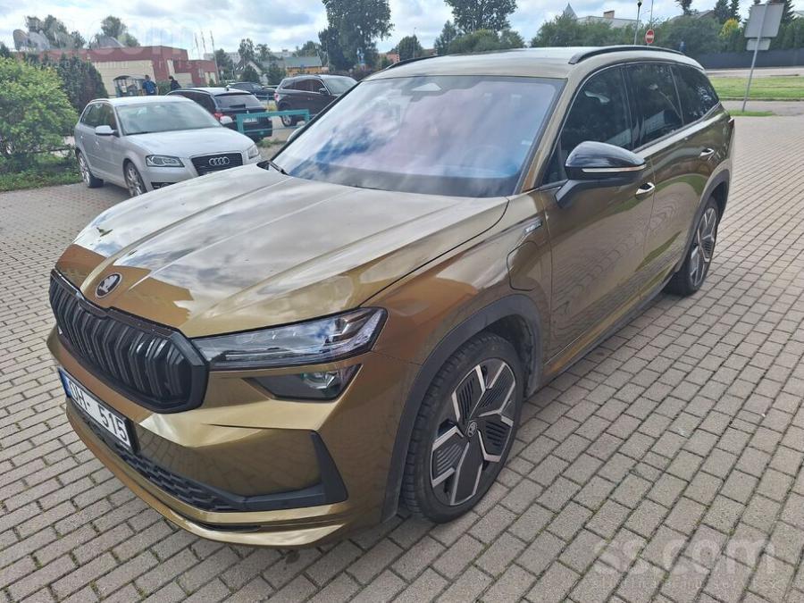 Orange Skoda Kodiaq 2025 in Liepaja, with an engine capacity of 1.50 L and mileage of 5 thousand km for 38990 €, photo 3 on AUTOMOTO.COM.LV