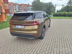 Orange Skoda Kodiaq 2025 in Liepaja, with an engine capacity of 1.50 L and mileage of 5 thousand km for 38990 €, photo 5 on AUTOMOTO.COM.LV