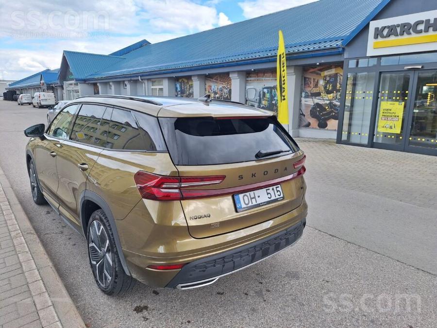 Orange Skoda Kodiaq 2025 in Liepaja, with an engine capacity of 1.50 L and mileage of 5 thousand km for 38990 €, photo 9 on AUTOMOTO.COM.LV