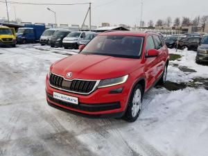 Red Skoda Kodiaq 2017 in Kaunas, with an engine capacity of 1.98 L and mileage of 330 thousand km for 13000 €, photo  on AUTOMOTO.COM.LV