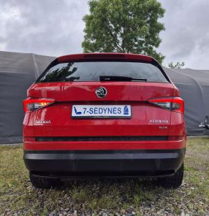 Sarkans Skoda Kodiaq 2017 Kauņa, ar dzinēja tilpumu 1.98 L un nobraukumu 330 tūkst. km par 13999 €, foto 5 vietnē AUTOMOTO.COM.LV