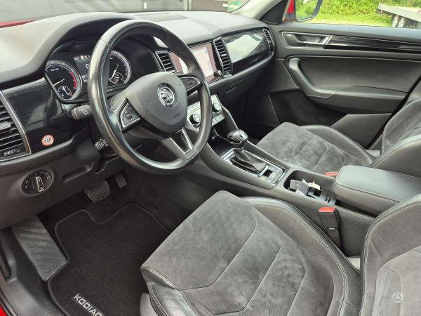 Sarkans Skoda Kodiaq 2017 Kauņa, ar dzinēja tilpumu 1.98 L un nobraukumu 330 tūkst. km par 13999 €, foto 8 vietnē AUTOMOTO.COM.LV