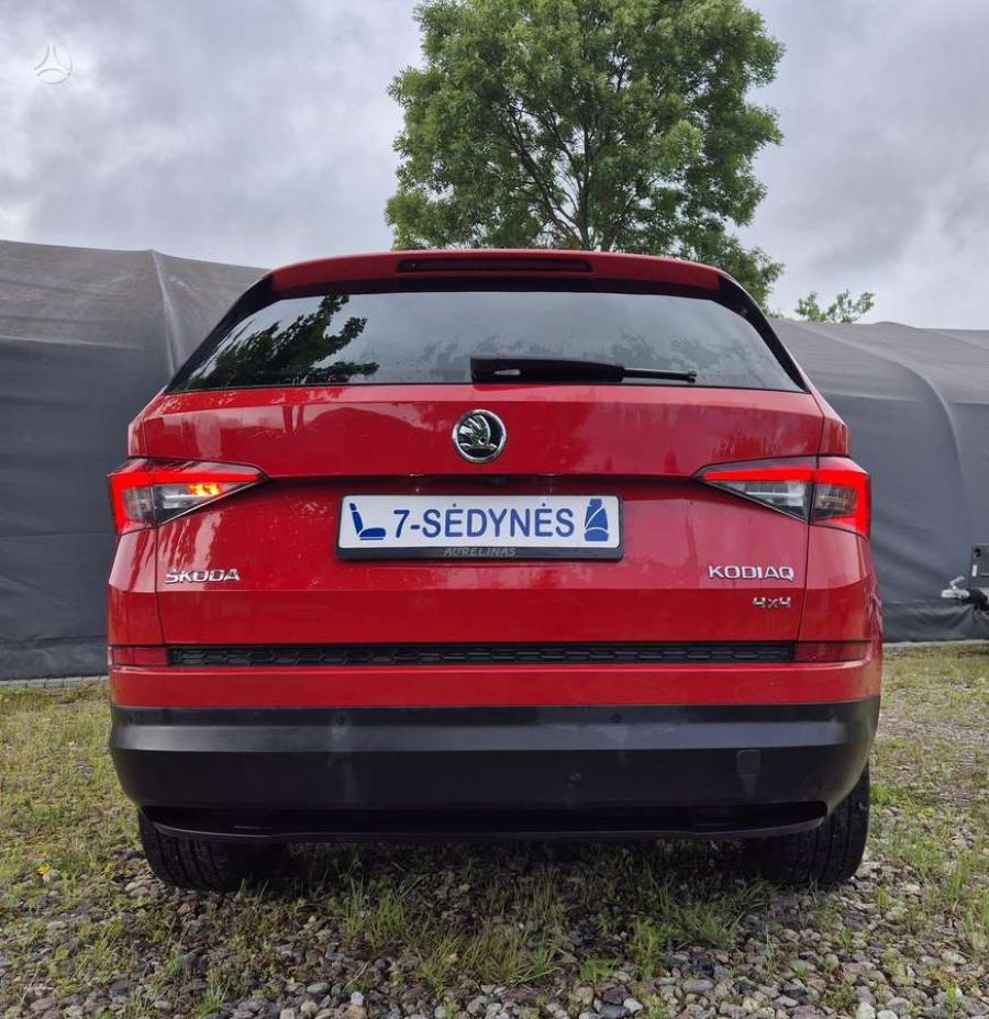 Sarkans Skoda Kodiaq 2017 Kauņa, ar dzinēja tilpumu 1.98 L un nobraukumu 330 tūkst. km par 13350 €, foto 5 vietnē AUTOMOTO.COM.LV
