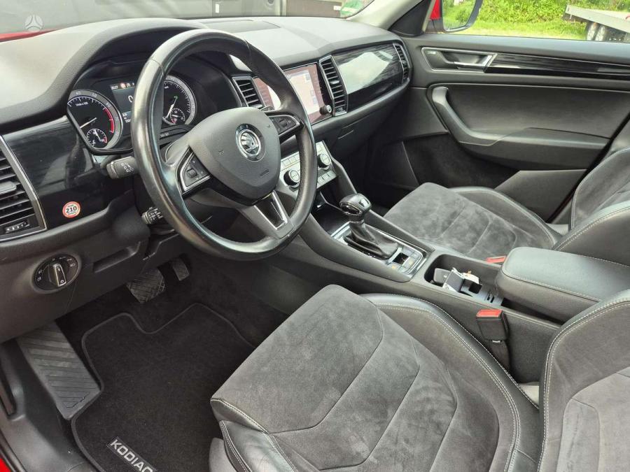 Sarkans Skoda Kodiaq 2017 Kauņa, ar dzinēja tilpumu 1.98 L un nobraukumu 330 tūkst. km par 13350 €, foto 16 vietnē AUTOMOTO.COM.LV