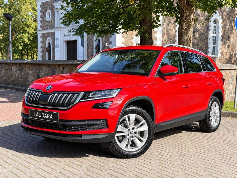 Красный Шкода Kodiaq 2017 в Вильнюс, объемом двигателя 1.97 л и пробегом 228 тыс. км за 16900 €, фото 1 на AUTOMOTO.COM.LV
