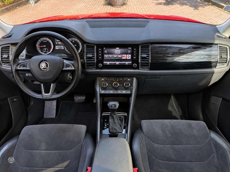 Красный Шкода Kodiaq 2017 в Вильнюс, объемом двигателя 1.97 л и пробегом 228 тыс. км за 16900 €, фото 22 на AUTOMOTO.COM.LV