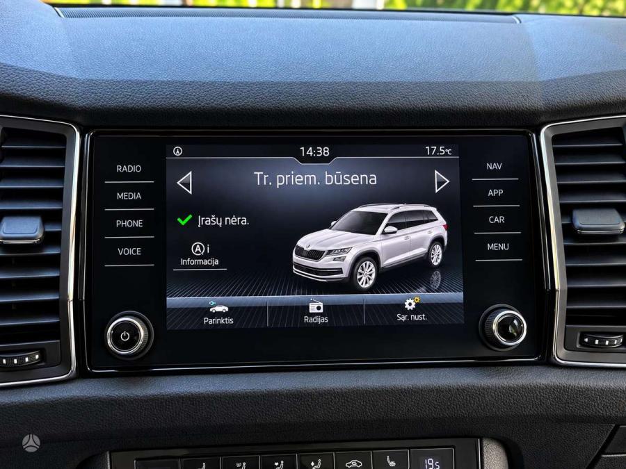 Красный Шкода Kodiaq 2017 в Вильнюс, объемом двигателя 1.97 л и пробегом 228 тыс. км за 16900 €, фото 34 на AUTOMOTO.COM.LV