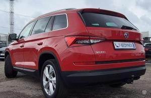 Красный Шкода Kodiaq 2017 в Каунас, объемом двигателя 1.98 л и пробегом 330 тыс. км за 12850 €, фото 3 на AUTOMOTO.COM.LV
