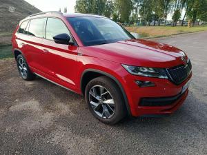 Красный Шкода Kodiaq 2018 в Таураге, объемом двигателя 1.97 л и пробегом 240 тыс. км за 16900 €, фото 3 на AUTOMOTO.COM.LV