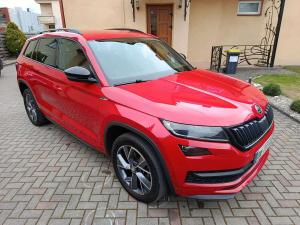 Red Skoda Kodiaq 2018 in Taurage, with an engine capacity of 1.97 L and mileage of 240 thousand km for 16500 €, photo  on AUTOMOTO.COM.LV