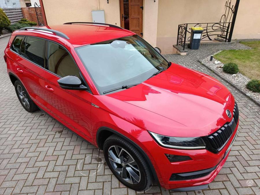 Красный Шкода Kodiaq 2018 в Таураге, объемом двигателя 1.97 л и пробегом 240 тыс. км за 16500 €, фото 6 на AUTOMOTO.COM.LV