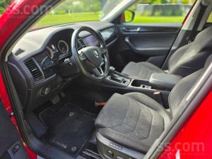 Red Skoda Kodiaq 2018 in Riga, with an engine capacity of 1.50 L and mileage of 233 thousand km for 14800 €, photo 8 on AUTOMOTO.COM.LV