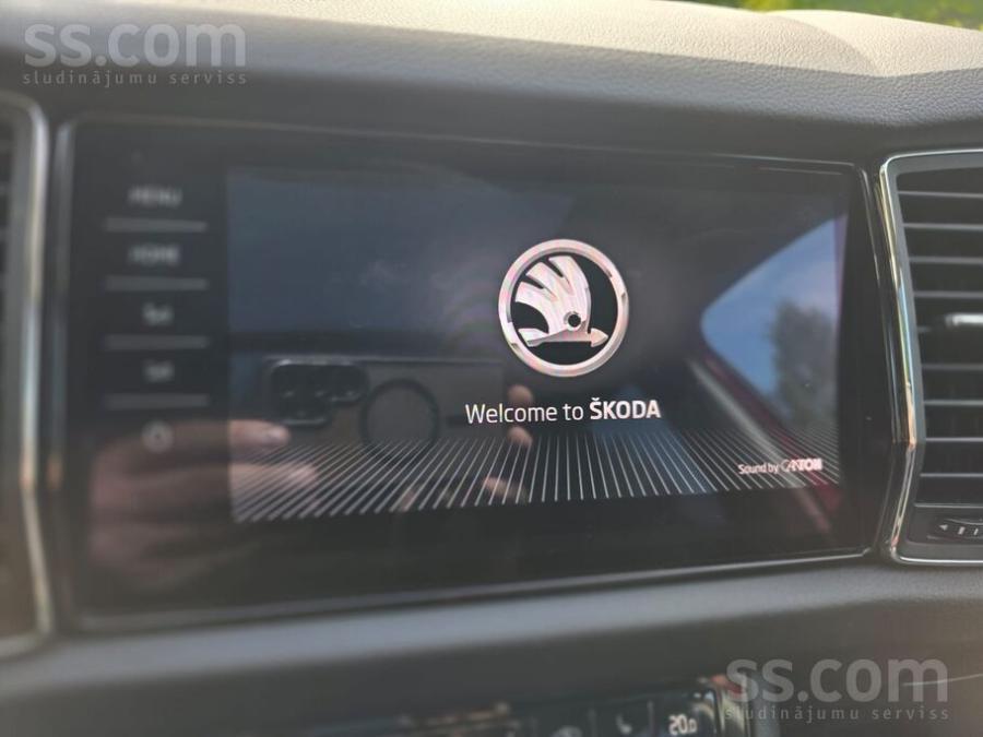 Red Skoda Kodiaq 2018 in Riga, with an engine capacity of 1.50 L and mileage of 233 thousand km for 14800 €, photo 12 on AUTOMOTO.COM.LV