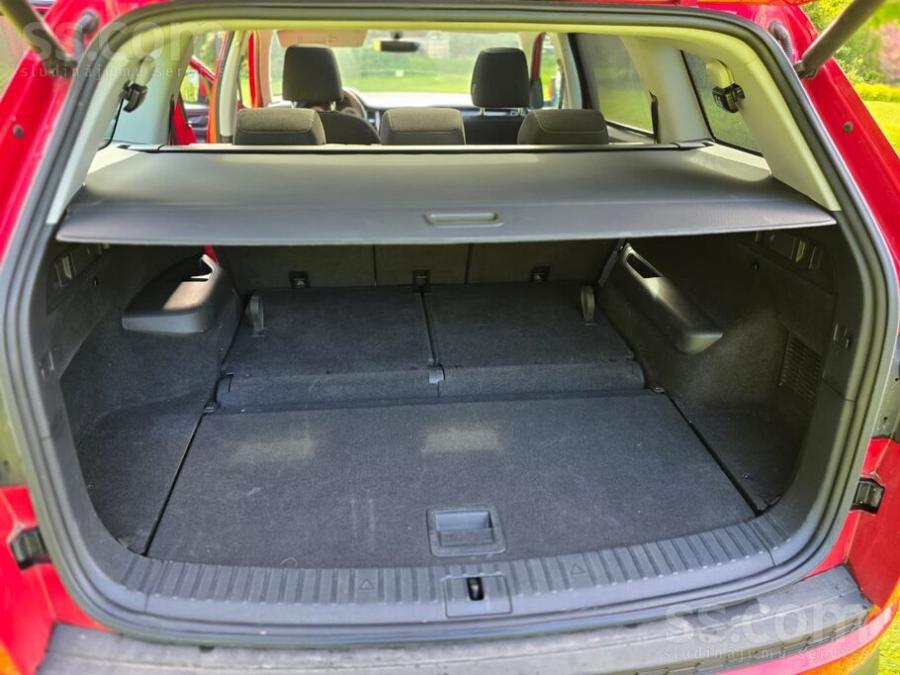 Red Skoda Kodiaq 2018 in Riga, with an engine capacity of 1.50 L and mileage of 233 thousand km for 14800 €, photo 16 on AUTOMOTO.COM.LV