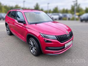 Red Skoda Kodiaq 2018 in Riga, with an engine capacity of 2.00 L and mileage of 137 thousand km for 22900 €, photo 3 on AUTOMOTO.COM.LV