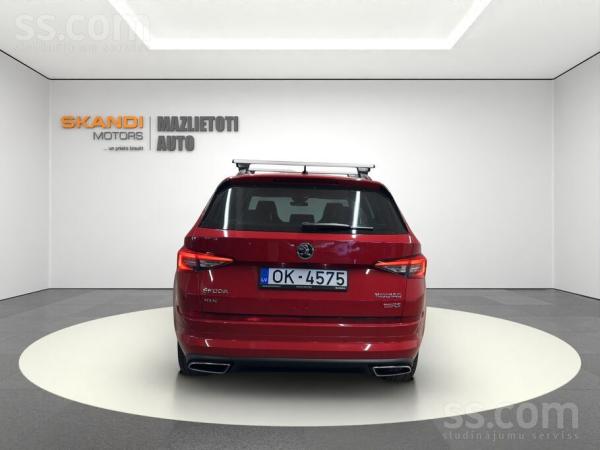Красный Шкода Kodiaq 2019 в Рига, объемом двигателя 2.00 л и пробегом 126 тыс. км за 24790 €, фото 5 на AUTOMOTO.COM.LV