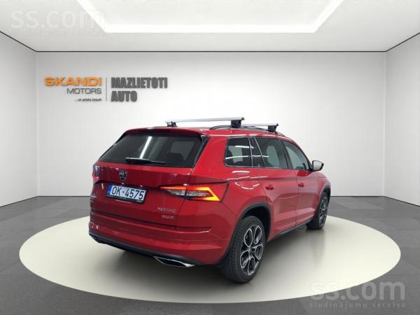 Красный Шкода Kodiaq 2019 в Рига, объемом двигателя 2.00 л и пробегом 126 тыс. км за 24790 €, фото 6 на AUTOMOTO.COM.LV