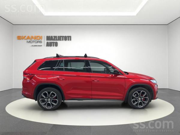 Красный Шкода Kodiaq 2019 в Рига, объемом двигателя 2.00 л и пробегом 126 тыс. км за 24790 €, фото 7 на AUTOMOTO.COM.LV