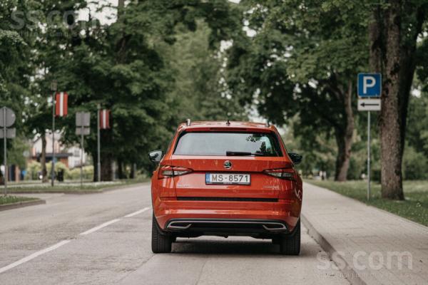 Red Skoda Kodiaq 2019 in Riga, with an engine capacity of 1.50 L and mileage of 106 thousand km for 20000 €, photo 3 on AUTOMOTO.COM.LV