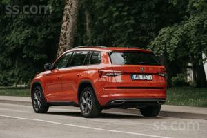 Красный Шкода Kodiaq 2019 в Рига, объемом двигателя 1.50 л и пробегом 106 тыс. км за 20000 €, фото 5 на AUTOMOTO.COM.LV