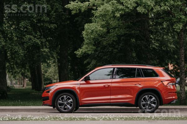 Красный Шкода Kodiaq 2019 в Рига, объемом двигателя 1.50 л и пробегом 106 тыс. км за 20000 €, фото 6 на AUTOMOTO.COM.LV