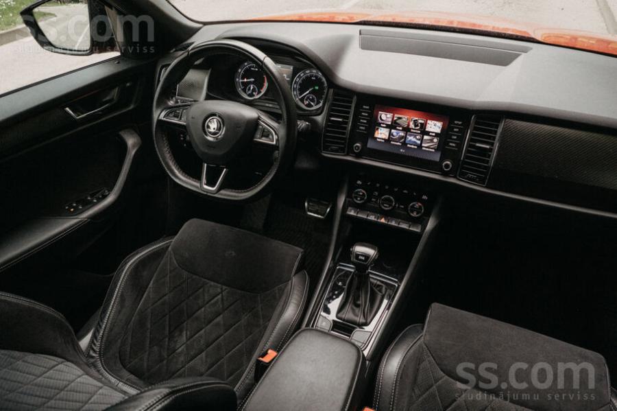 Красный Шкода Kodiaq 2019 в Рига, объемом двигателя 1.50 л и пробегом 106 тыс. км за 20000 €, фото 15 на AUTOMOTO.COM.LV