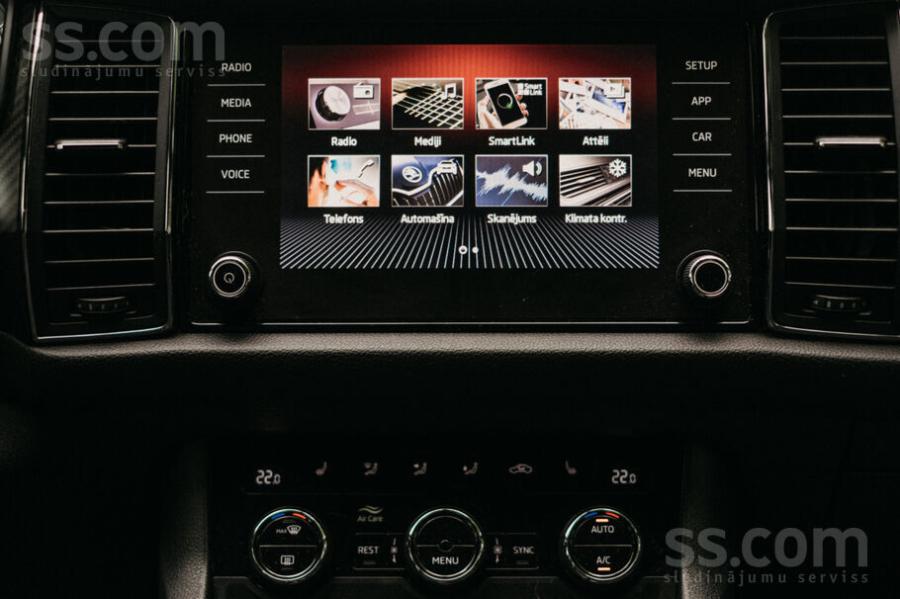 Красный Шкода Kodiaq 2019 в Рига, объемом двигателя 1.50 л и пробегом 106 тыс. км за 20000 €, фото 16 на AUTOMOTO.COM.LV