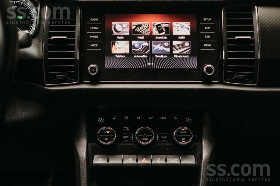 Красный Шкода Kodiaq 2019 в Рига, объемом двигателя 1.50 л и пробегом 106 тыс. км за 20000 €, фото 17 на AUTOMOTO.COM.LV