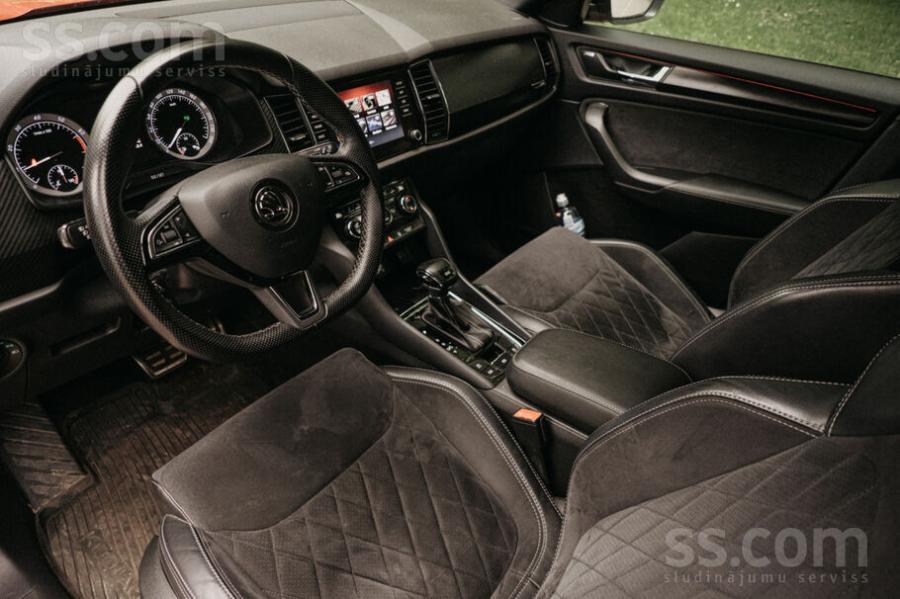 Красный Шкода Kodiaq 2019 в Рига, объемом двигателя 1.50 л и пробегом 106 тыс. км за 20000 €, фото 26 на AUTOMOTO.COM.LV
