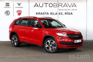 Sarkans Skoda Kodiaq 2019 Rīga, ar dzinēja tilpumu 2.00 L un nobraukumu 149 tūkst. km par 20990 €, foto 4 vietnē AUTOMOTO.COM.LV