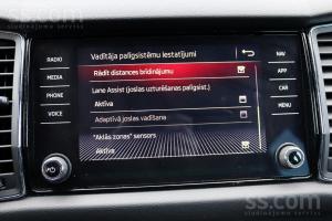Sarkans Skoda Kodiaq 2019 Rīga, ar dzinēja tilpumu 2.00 L un nobraukumu 149 tūkst. km par 20990 €, foto 18 vietnē AUTOMOTO.COM.LV