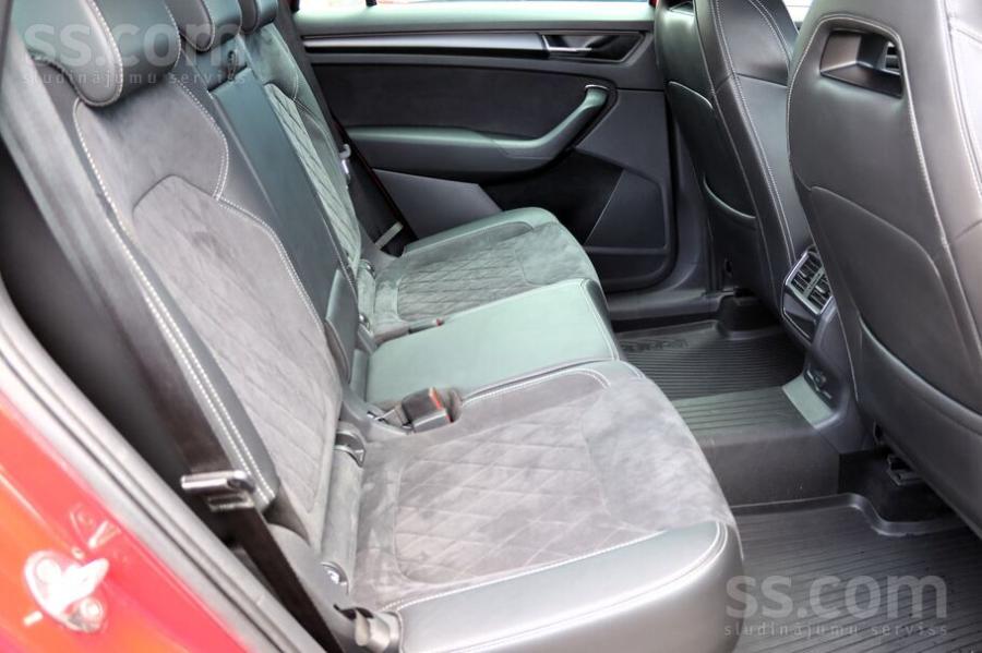 Sarkans Skoda Kodiaq 2019 Rīga, ar dzinēja tilpumu 2.00 L un nobraukumu 149 tūkst. km par 20990 €, foto 30 vietnē AUTOMOTO.COM.LV